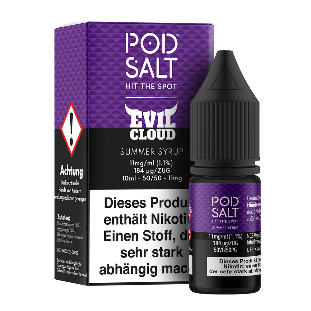 Pod Salt FUSION - Summer Syrup - Nikotinsalz Liquid 20 mg/ml ...