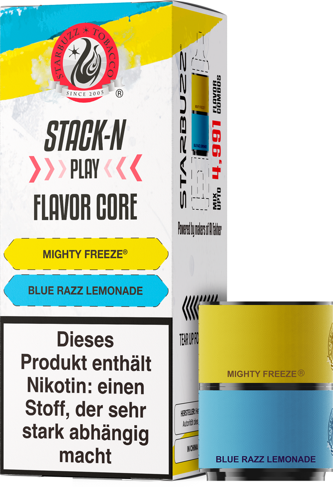 Star Buzz Pod Mighty Freeze und Blue Razz Lemonade - 2er Pack - 20mg ...