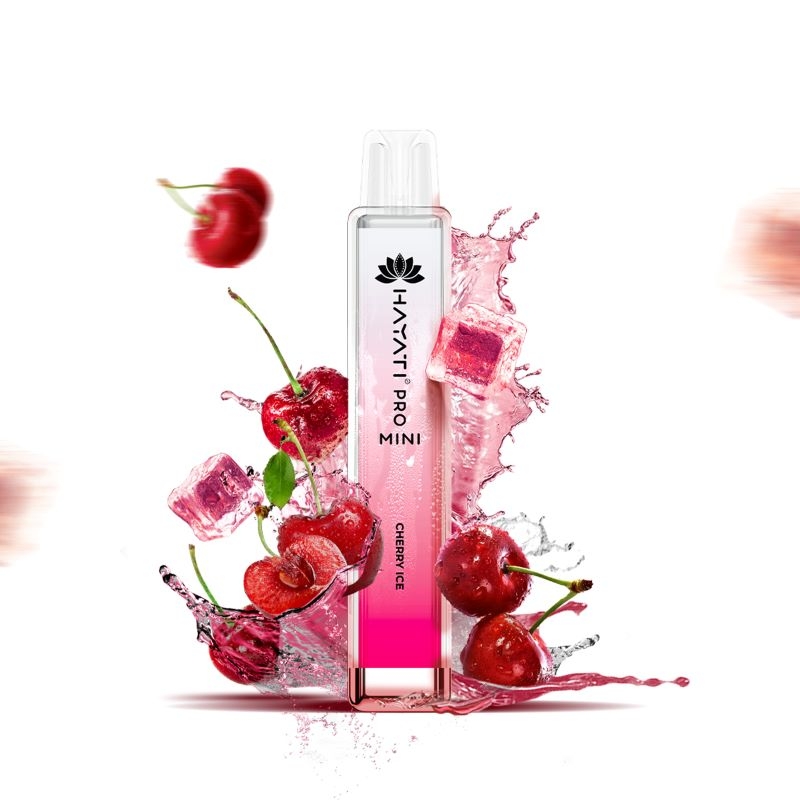 Hayati Pro Mini 800 Cherry Ice 20mg Nikotin | 24vapestore.de