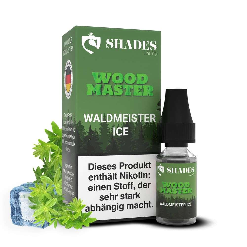 Shades Liquids - Woodmaster - 10ml - Geschmack: Waldmeister Ice ...