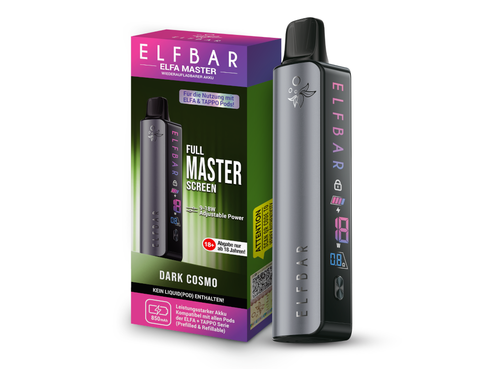 ELFBAR ELFA Master - 850 mAh - Dark Cosmo | 24vapestore.de
