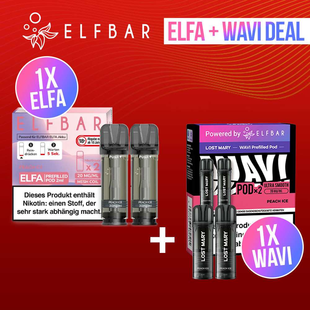 Elfbar Lost Mary WAVI + Elfbar ELFA Pod Deal | 24vapestore.de