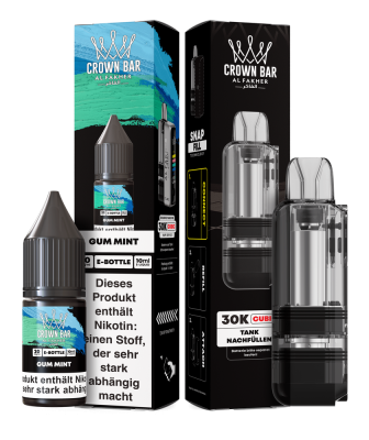 Al Fakher Cubic 30K Matt Black Kit | 24vapestore.de